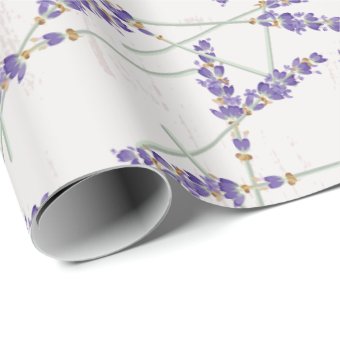 Lavender Wrapping Paper | Zazzle