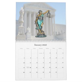 Law Calendar | Zazzle