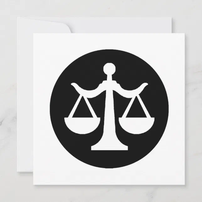 Law Card / Invitation | Zazzle