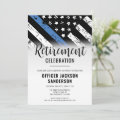 Law Enforcement Police Department Retirement Party Invitation | Zazzle