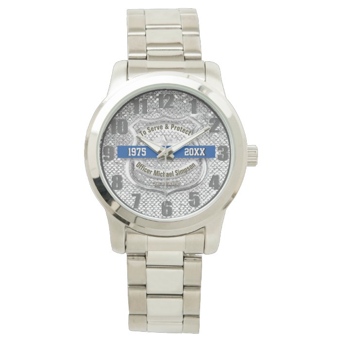 Law Enforcement Retirement Watch | Zazzle.com