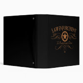 Law Enforcement Western Binder | Zazzle
