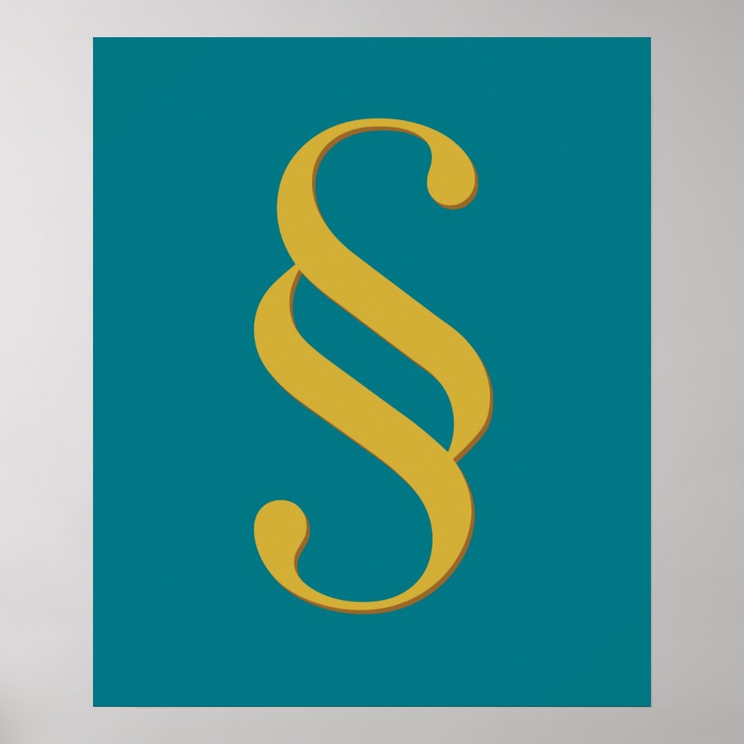 Law Firm Wall Art Section Symbol | Zazzle