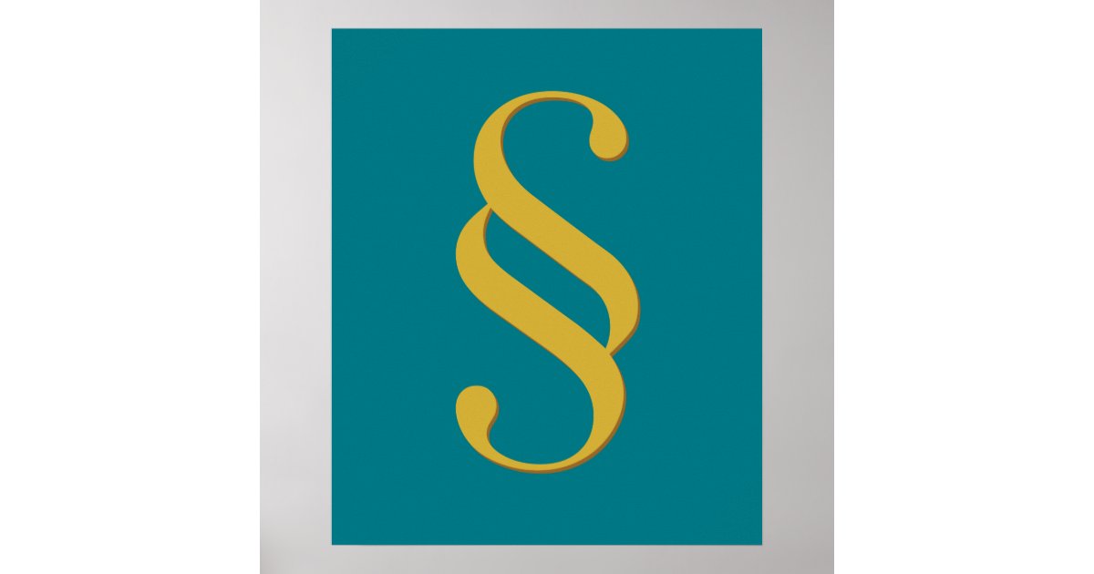 Law Firm Wall Art Section Symbol | Zazzle