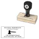 Law Gavel Legal Antique Lawyer Return Address Rubber Stamp | Zazzle