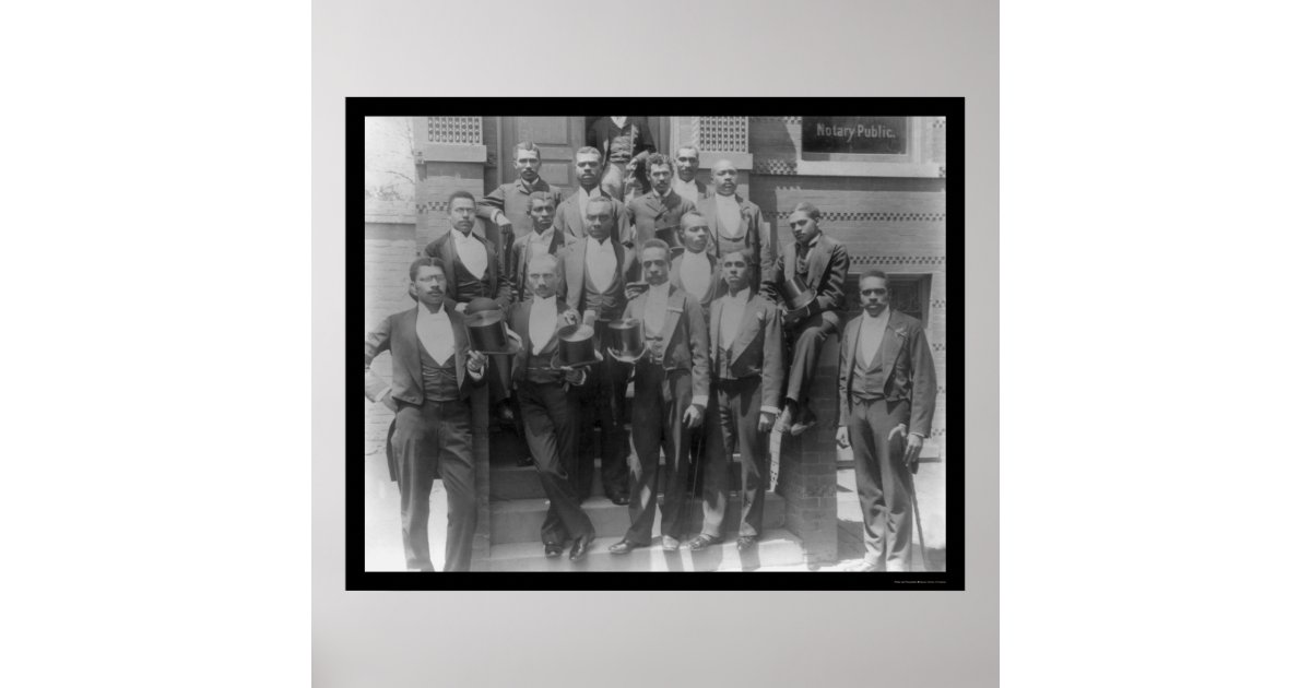 Law Graduates of Howard University 1899 Poster | Zazzle