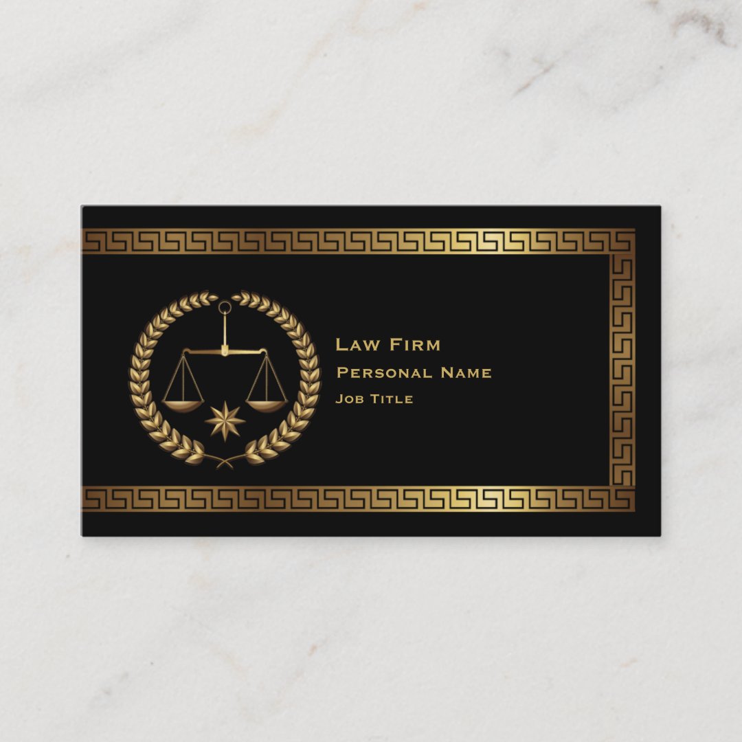 Law & Legal Business Card | Zazzle