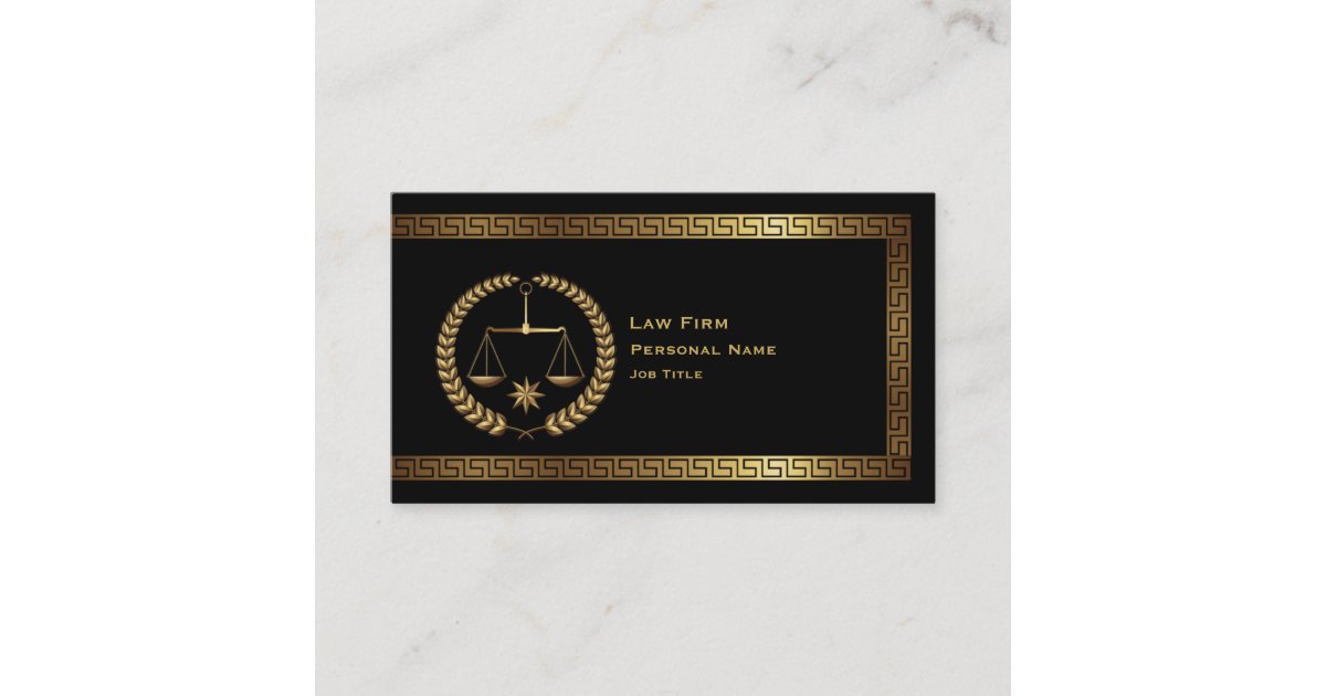 Law & Legal Business Card | Zazzle