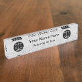 Law | Scales of Justice Name Plate | Zazzle