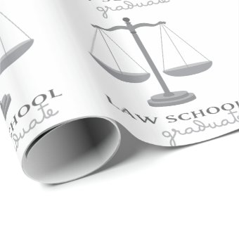 Law School Graduate Wrapping Paper | Zazzle