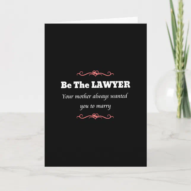 Law School Lawyer Female Graduate - Graduation Card | Zazzle