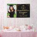 Law School Photo Graduation Party Banner | Zazzle