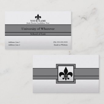 law student business card | Zazzle