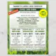 Lawn Care 8.5 x 11 Coupon Promotion Business Flyer | Zazzle