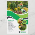 Lawn Care Grass Mowing Mulching Yard Landscaping Flyer | Zazzle
