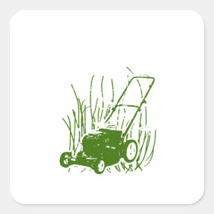 Lawn Mower Stickers - 100% Satisfaction Guaranteed | Zazzle