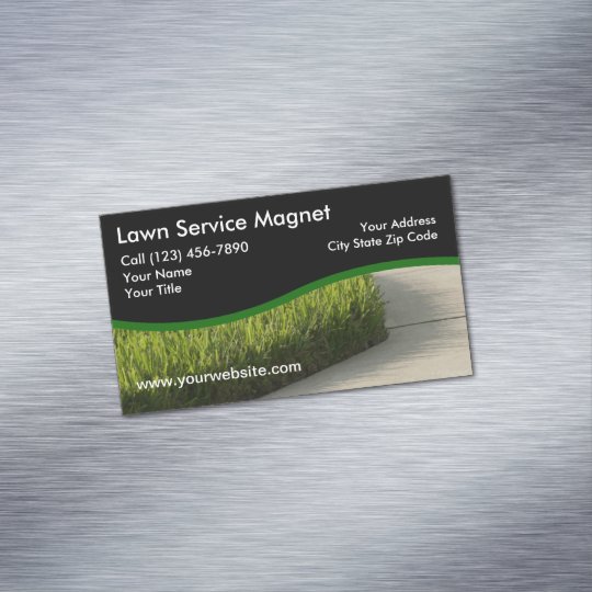 Lawn Service Business Magnets | Zazzle.com