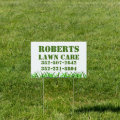 Lawn Service Yard Sign | Zazzle