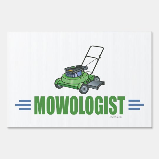 Lawn Yard Mowing, Mow Lawns, Landscaping Lawn Care Yard Sign | Zazzle.com