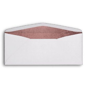 Lawyer Attorney at Law Rose Gold Scale of Justice Envelope | Zazzle