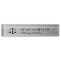 Lawyer Attorney Desk Name Plate | Zazzle