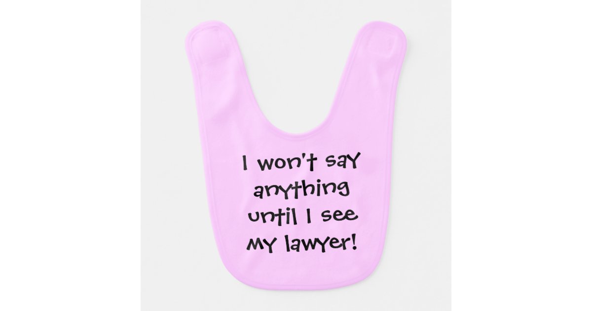 lawyer bib | Zazzle