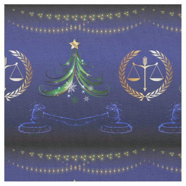 Elegant Scales of Justice | Lawyer Fabric | Zazzle