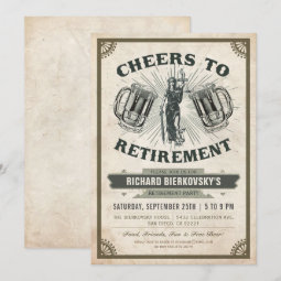Lawyer/Judge Retirement Party Invitation - Cheers | Zazzle