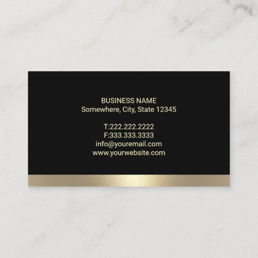 Lawyer Modern Gold Justice Scale Attorney at Law Business Card | Zazzle