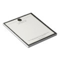 Lawyer office elegant professional personalized notepad | Zazzle
