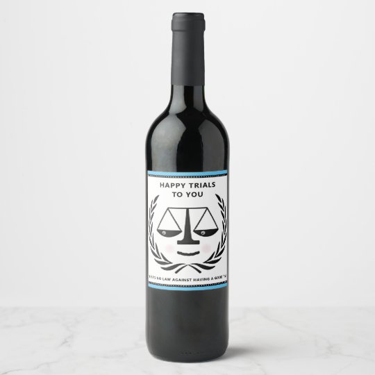 Lawyer Wine Label | Zazzle.com