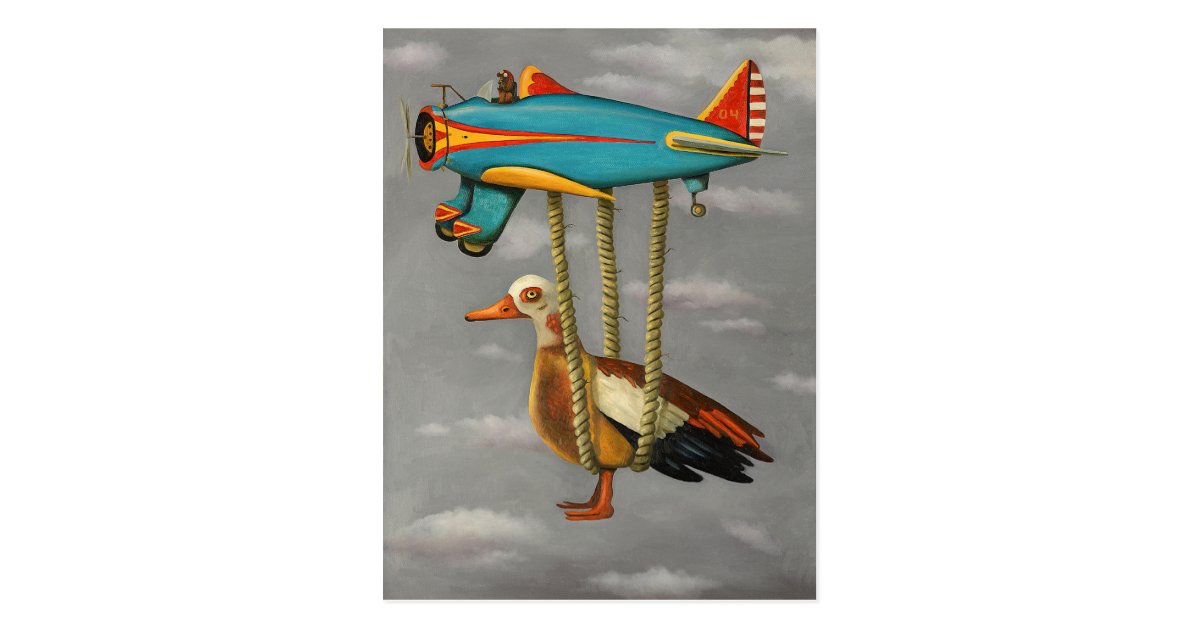 Lazy Bird 2 Postcard | Zazzle.com