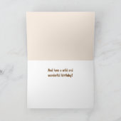 Lazy Cat Philosophy Birthday Card | Zazzle
