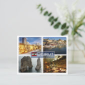 LB Lebanon - Beirut - Postcard | Zazzle