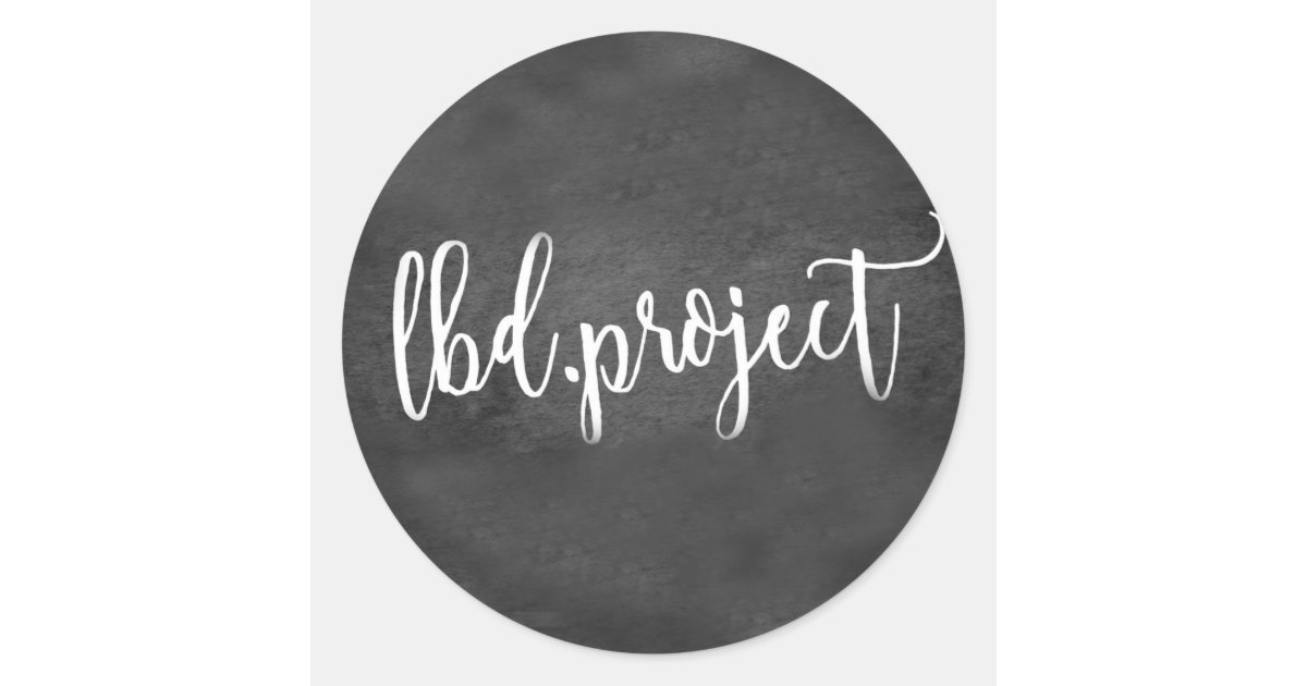 LBD.Project stickers | Zazzle
