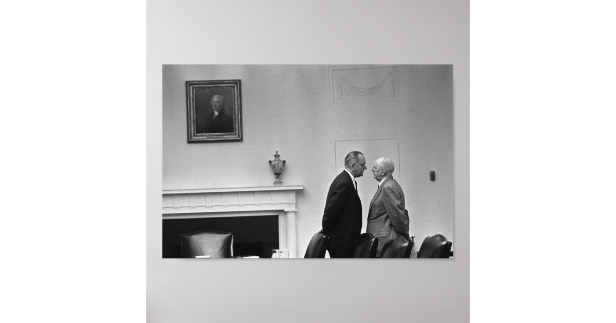 LBJ Giving The Treatment Poster | Zazzle