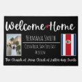 LDS Missionary Homecoming Custom Welcome Home Mat | Zazzle