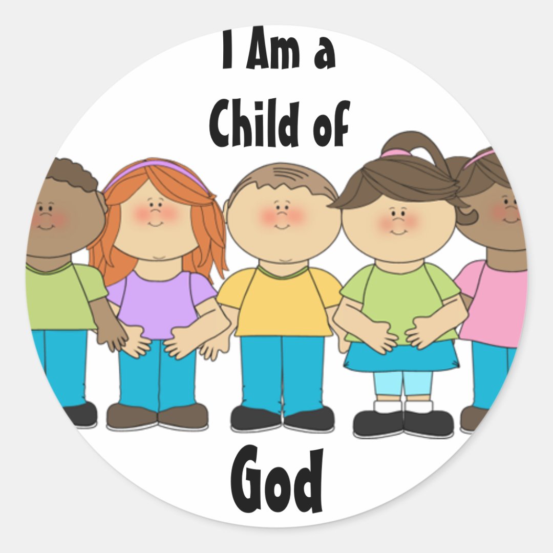 LDS Primary Stickers - I Am a Child of God | Zazzle