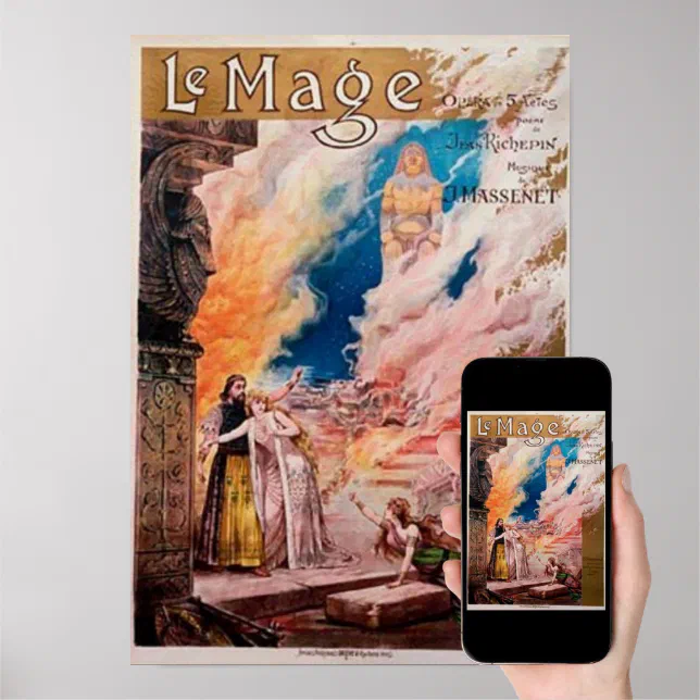 Le Mage French Opera Poster | Zazzle