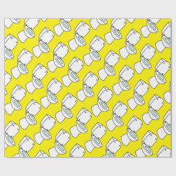 Le Toilet Wrapping Paper | Zazzle