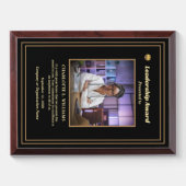 Leader Employee Recognition Leadership Custom Award Plaque | Zazzle