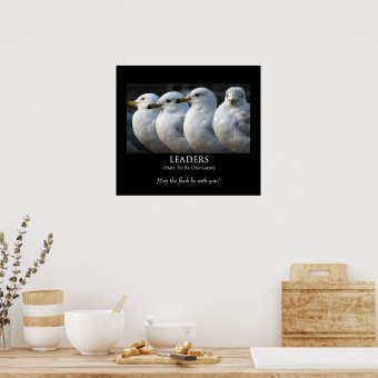 LEADERS - Motivational Poster | Zazzle
