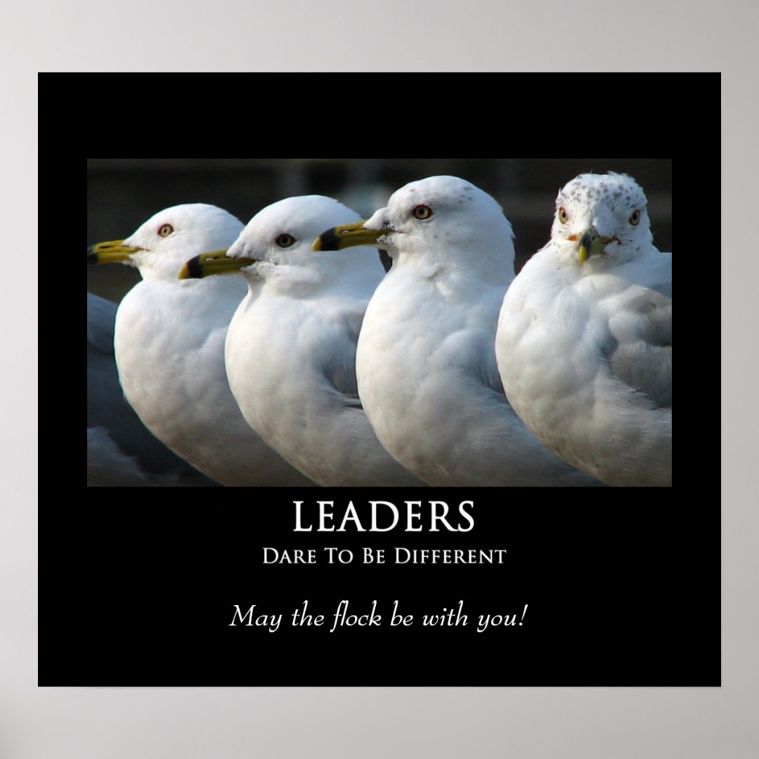 LEADERS - Motivational Poster | Zazzle