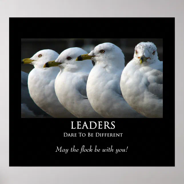 LEADERS - Motivational Poster | Zazzle