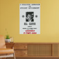 Leadership Bill Clinton at Georgetown University P Poster | Zazzle