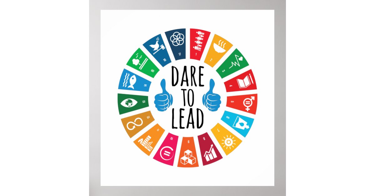 Leadership: Dare To Lead Poster | Zazzle