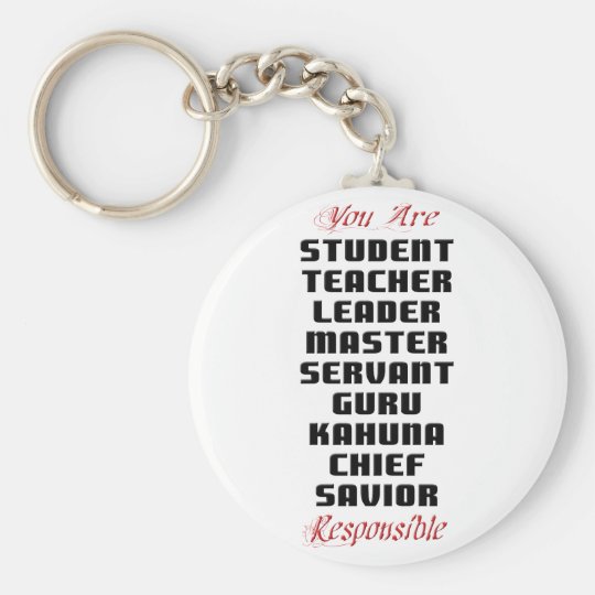 Leadership Keychain | Zazzle.com