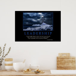 Leadership Poster | Zazzle