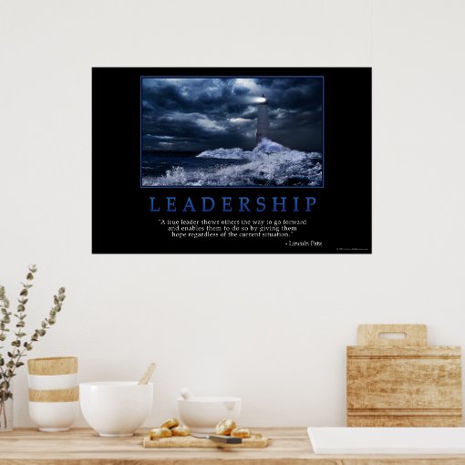 Leadership Poster | Zazzle