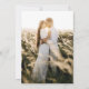 LeahG Greenery Gold PHOTO Wedding Invite | Zazzle